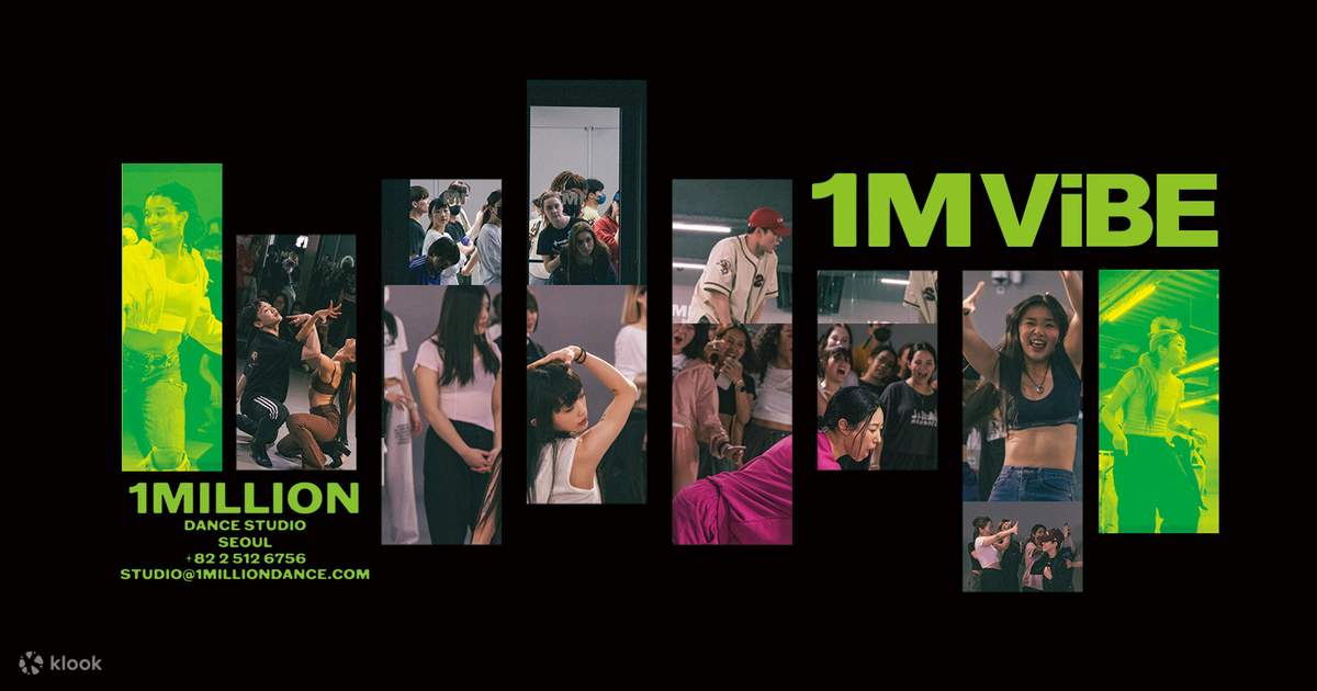 1MILLION Dance Studio VIBE One Day Dance Program - Klook